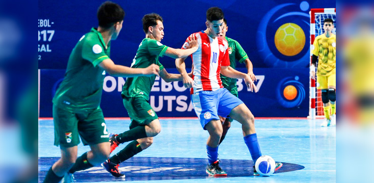 Bolivia empata en su debut del Sudamericano de futsal con Paraguay