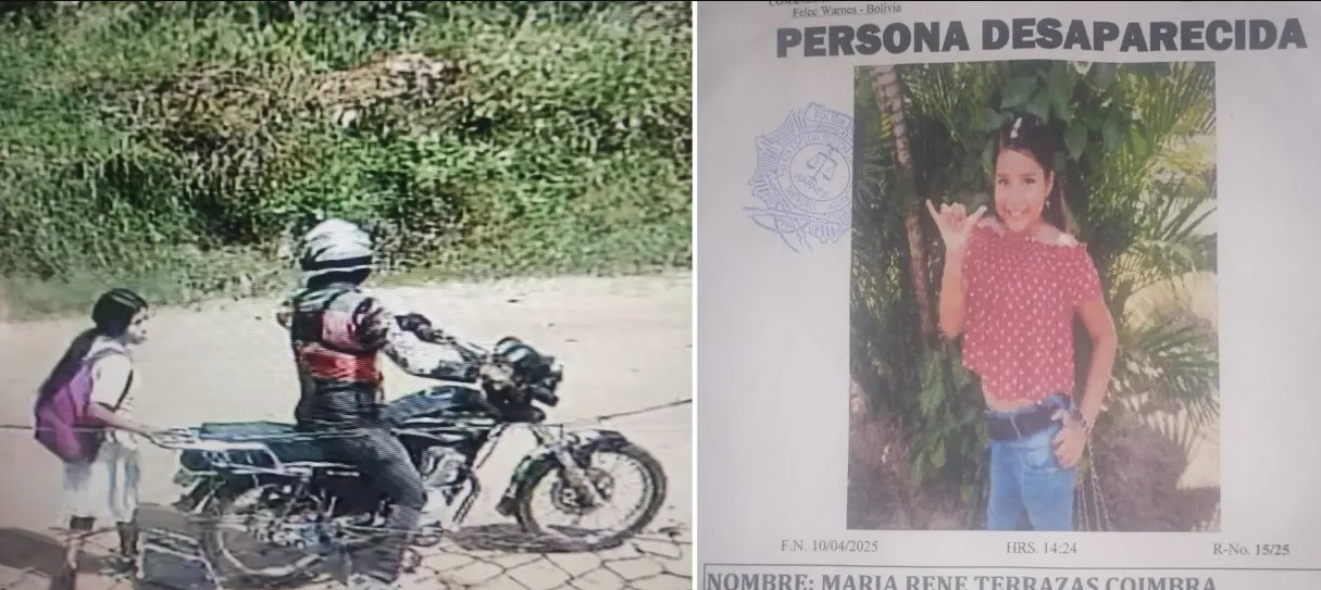 Denuncian en Warnes la desaparición de una niña de 12 años; cámaras ...