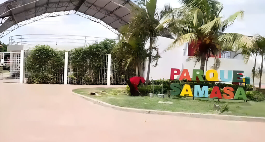 Alcaldía realiza mantenimiento del parque Samasa y anuncia instalación ...