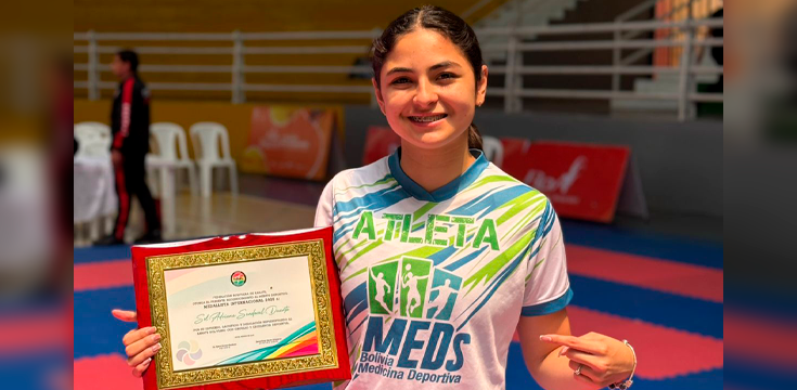 Por sus logros deportivos, la Feboka entregó un reconocimiento a Sol ...